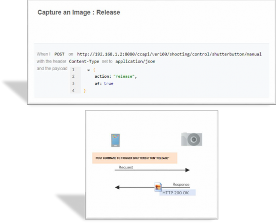 How to Capture an Image with CCAPI